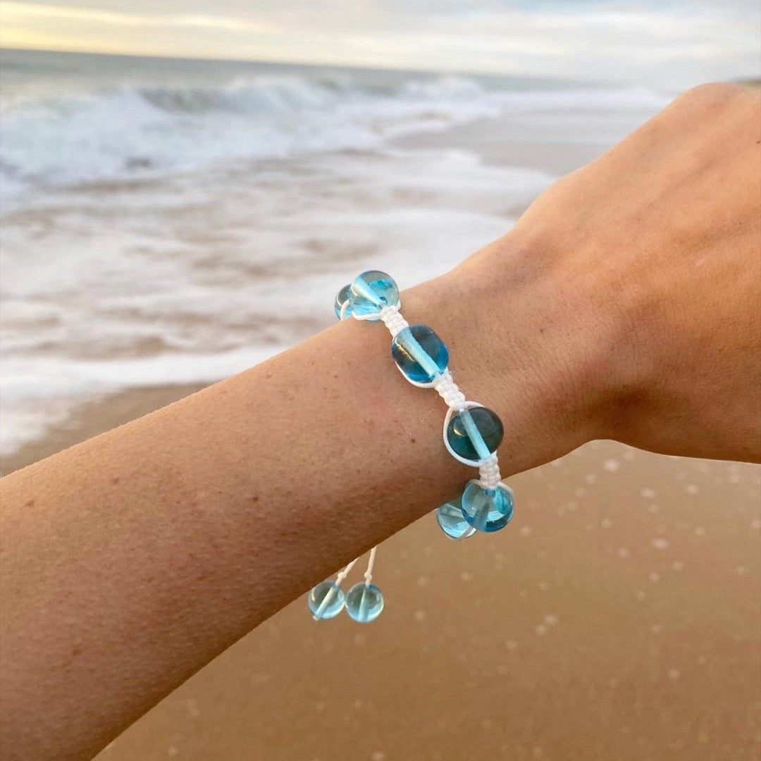 Upcycled Bracelets – Tagged "handblown glass"– SamanthaAbbottGlass